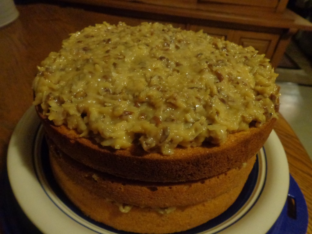 Italian Cream Cake with Coconut/Pecan Frosting – Trudy's Foodies